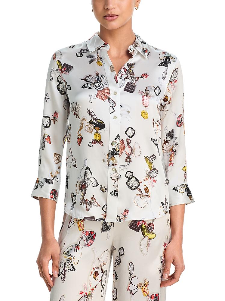 L'AGENCE Dani Butterfly Blouse